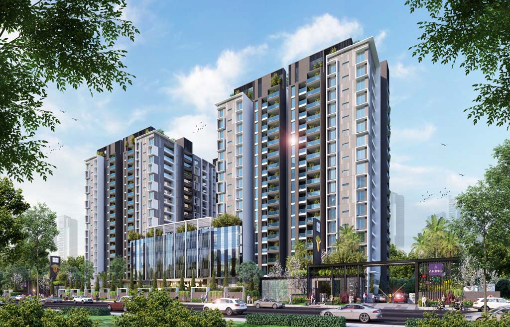 Trendsquares Akino Luxury 3 & 4 BHK Apartments in Panathur - Official ...